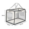 XXL Dog Transport Box, Foldable Soft Dog Kennel with Chew Proof Mesh W ...