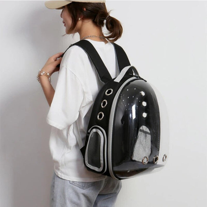 Luxury Transparent Cat Bubble Backpack – Space Capsule Cat Carrier wit ...